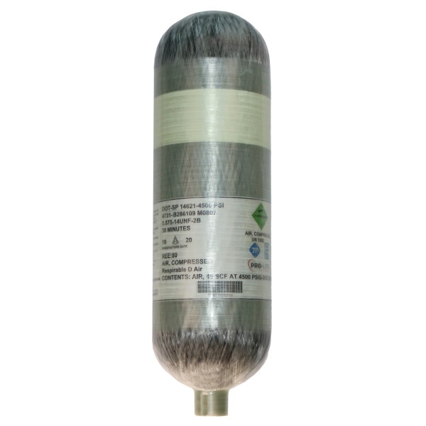 30-450001 Pro Lite Replacement 30MIN 4500PSI SCBA Cylinder | High ...