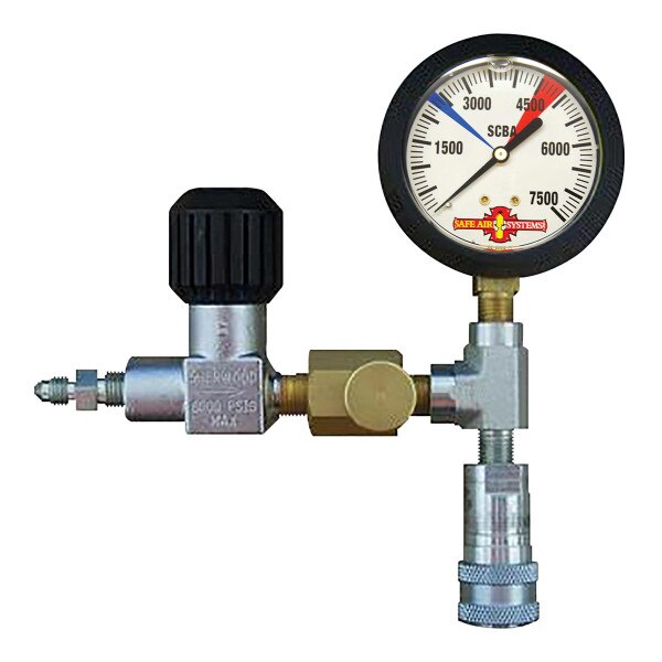 59X0505-QC - SCBA Fill Adapter Quick Connect 6K with Gauge - High ...