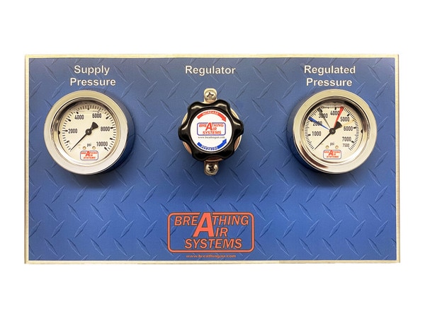 671 Breathing Air High Pressure Air Control Panel | High Pressure ...