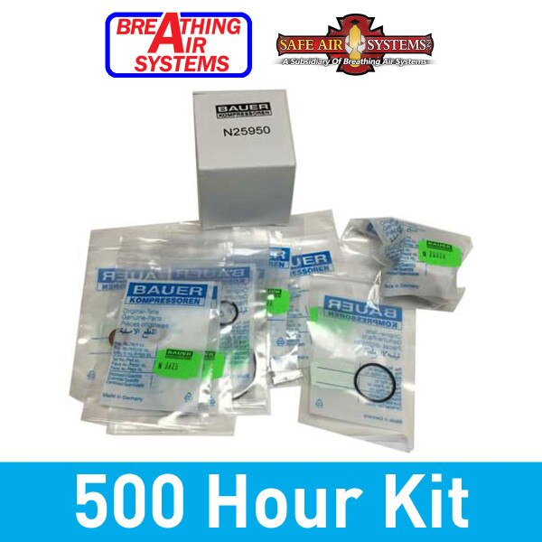 A-120II-F6-A1 OEM Bauer Compressors Maintenance Kit for K120II ...