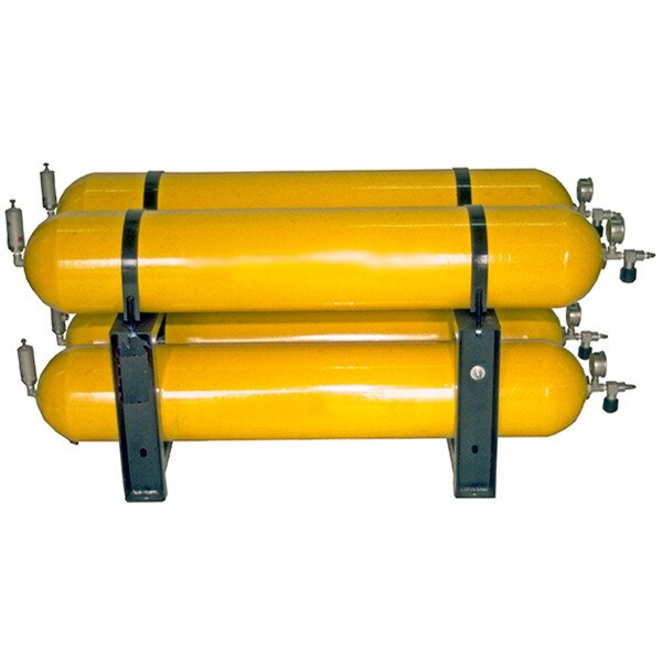 AS7-4H Four ASME Horizontal Cascade Cylinders System With Plumbing HP ...