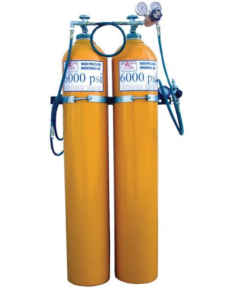 CS6-2R Two Cascade Cylinders With Plumbing HP Hose 6000PSI | High ...
