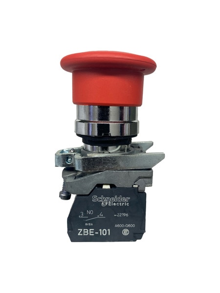 ESTOP Emergency Stop Switch - Large Red Palm Button - High Pressure ...