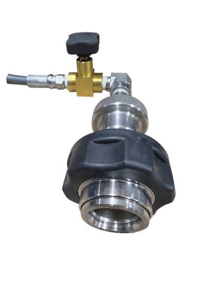 MSA503-253H Adaptor Quick Fill X CGA 347 MALE| High Pressure Breathing ...