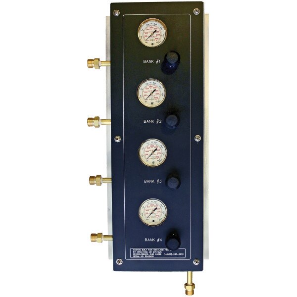 O2CC1X4X4 Oxygen Air Control Panel | Oxygen Cascade System | Breathing ...