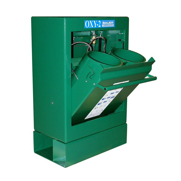 OXY-2M BAUER Compressors Two Position Oxygen Containment Fill Station ...