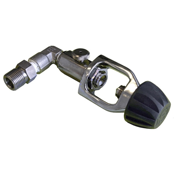 SAS-B High Pressure SCBA to SCUBA Fill Adapter for Enclosed Fill ...