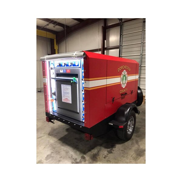 TCL-25H TCOM Lite| Bauer Compressors HP Mobile Breathing Air Trailer ...