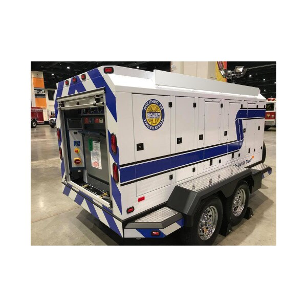 TCOM-25H | Bauer Compressors HP Mobile Breathing Air Trailer ...