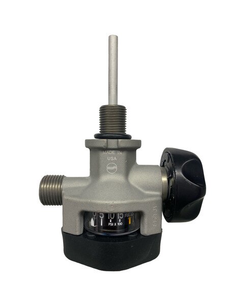 VAL2 SCBA Valve CGA346 w/ .750-16 | High Pressure Breathing Air SCBA's ...