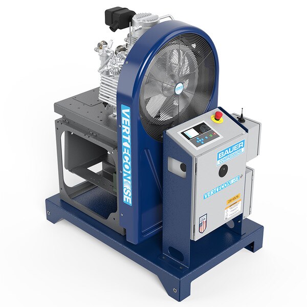 BAUER VERTECON SE / 8-E1 | 8.4 CFM | Single Phase | 6000 PSI COMPRESSOR ...
